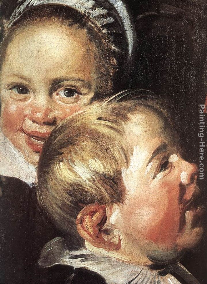 Frans Hals The Rommel Pot Player [detail] Painting | Best Paintings For Sale